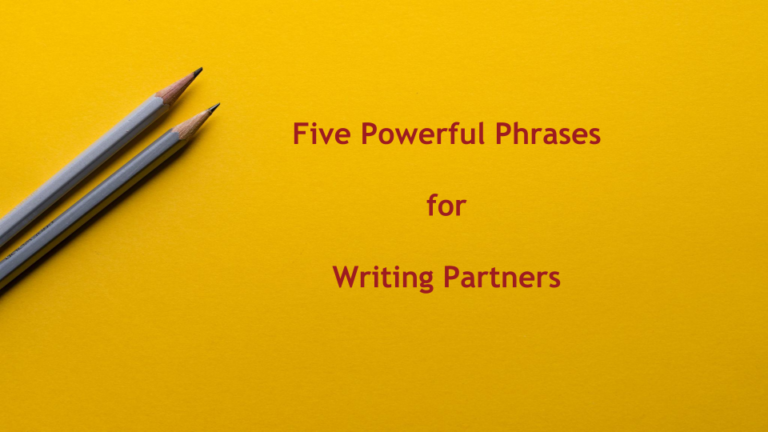 Five Powerful Phrases for Writing Partners | RedShift Strategists